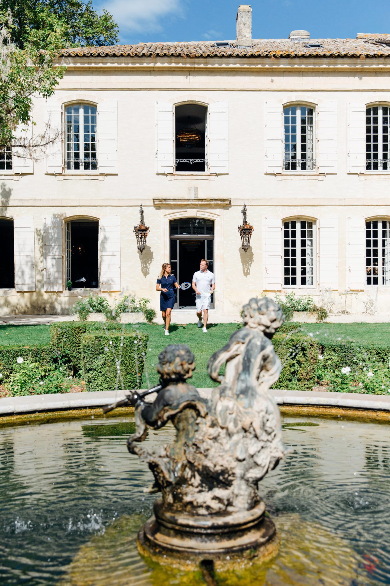 Un mas en Provence réinventé par un couple de designers